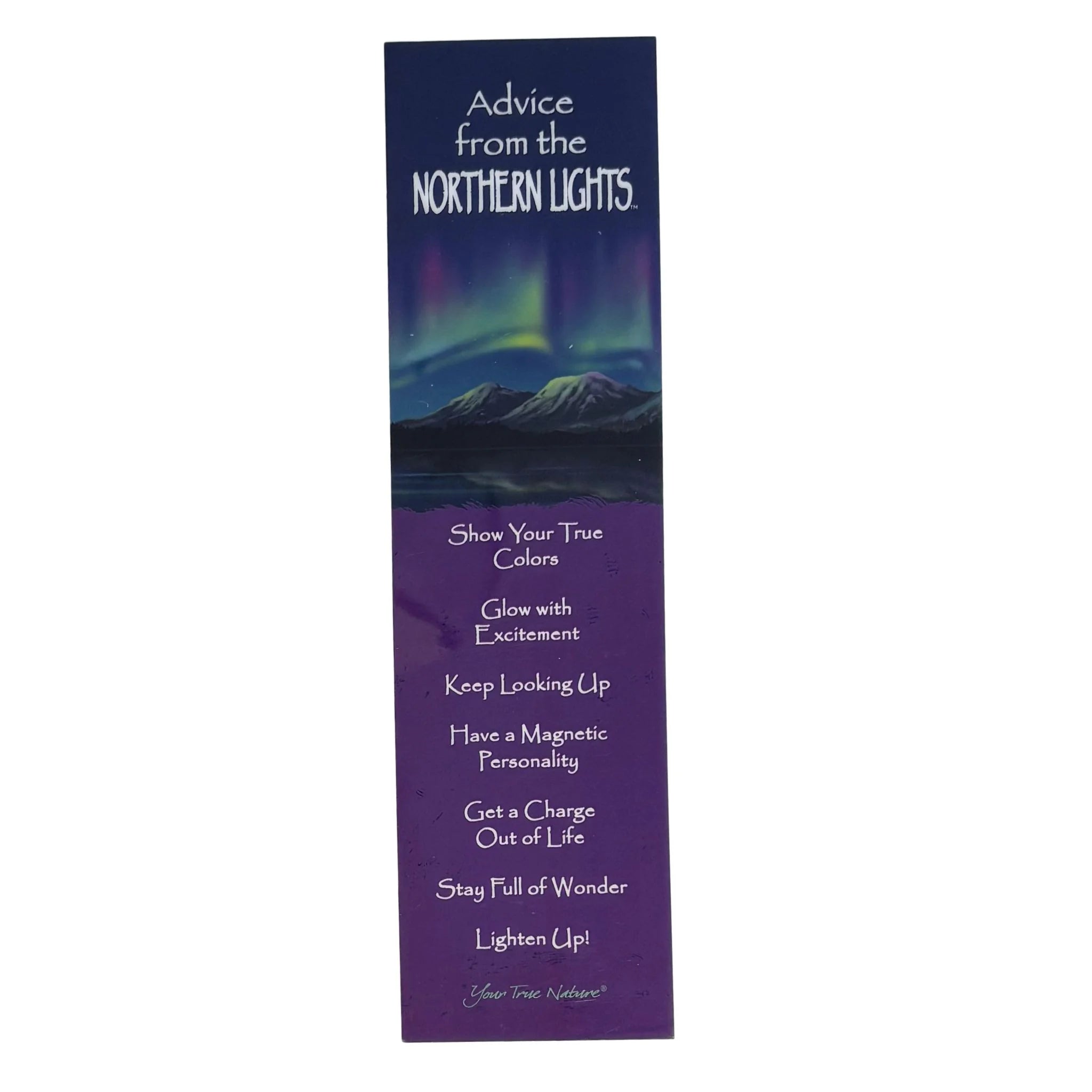 Advice From the Northern Lights Bookmark – Tongass Trading Company